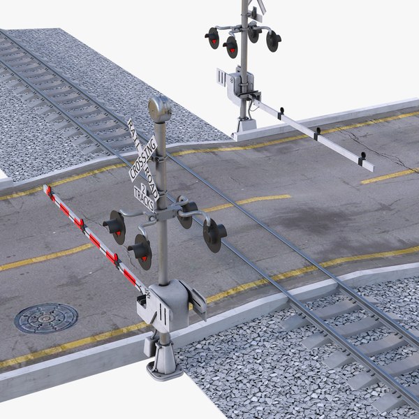 Railroad Crossing 3D Models for Download | TurboSquid