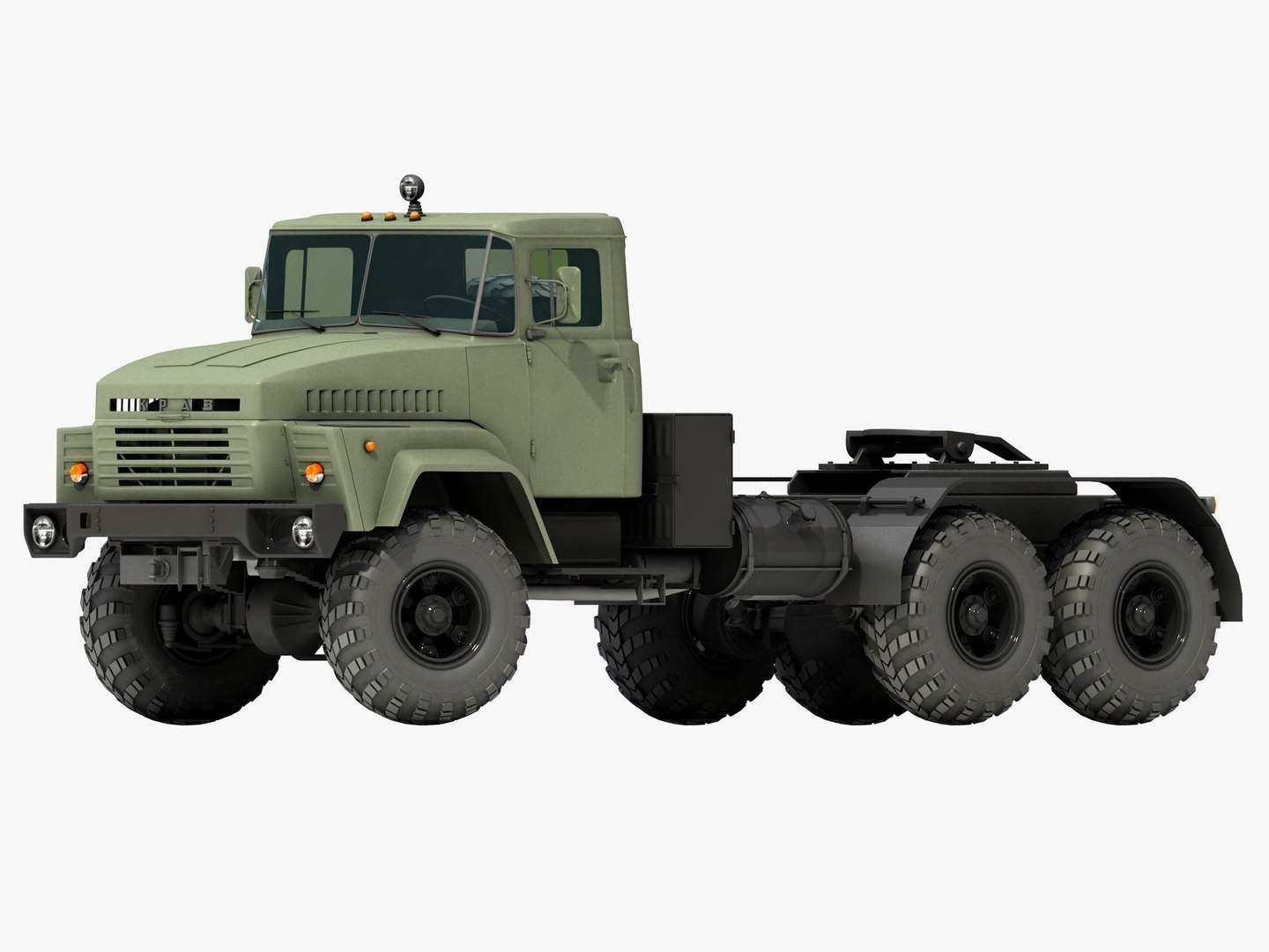 Kraz 260 3d Model