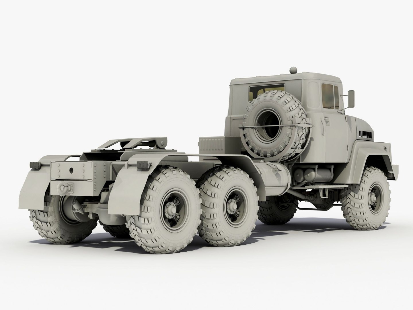 Kraz 260 3d Model