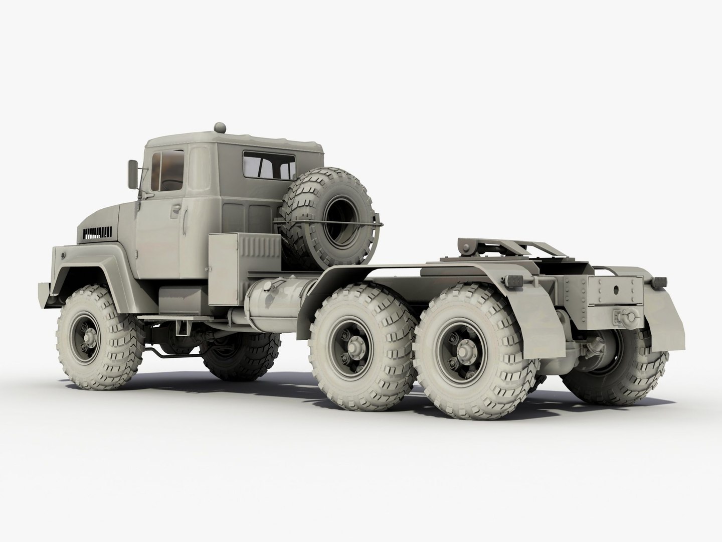 Kraz 260 3d Model