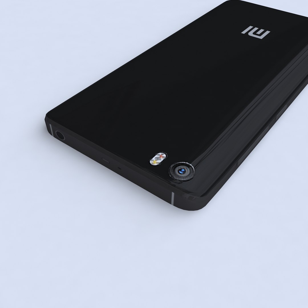 3d model xiaomi mi 5