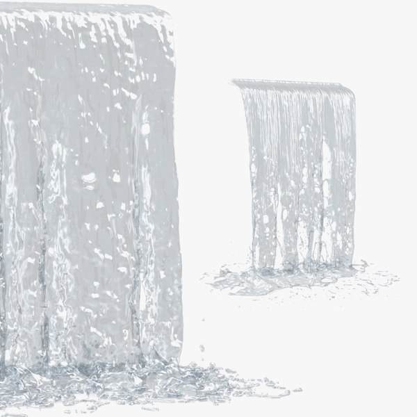 3D Waterfall Models | TurboSquid