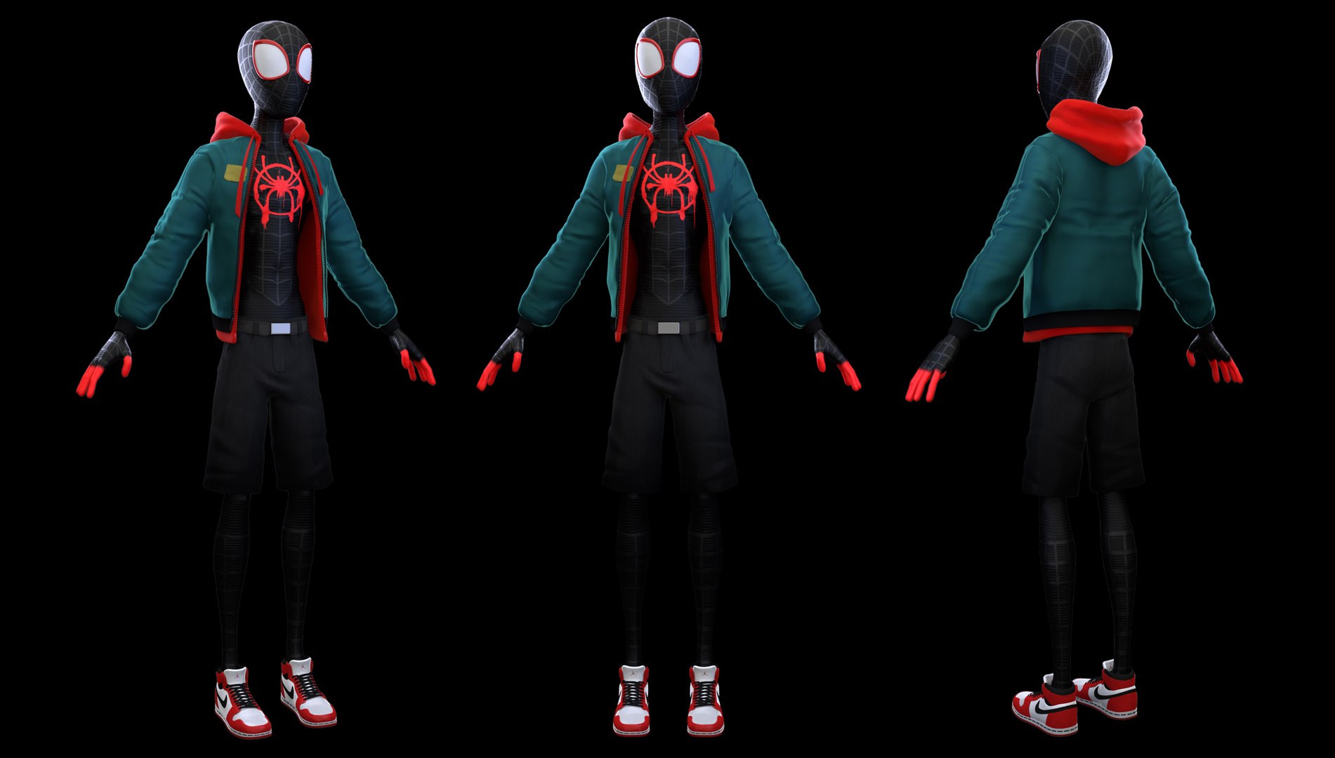 Miles Morales Model - TurboSquid 2308693