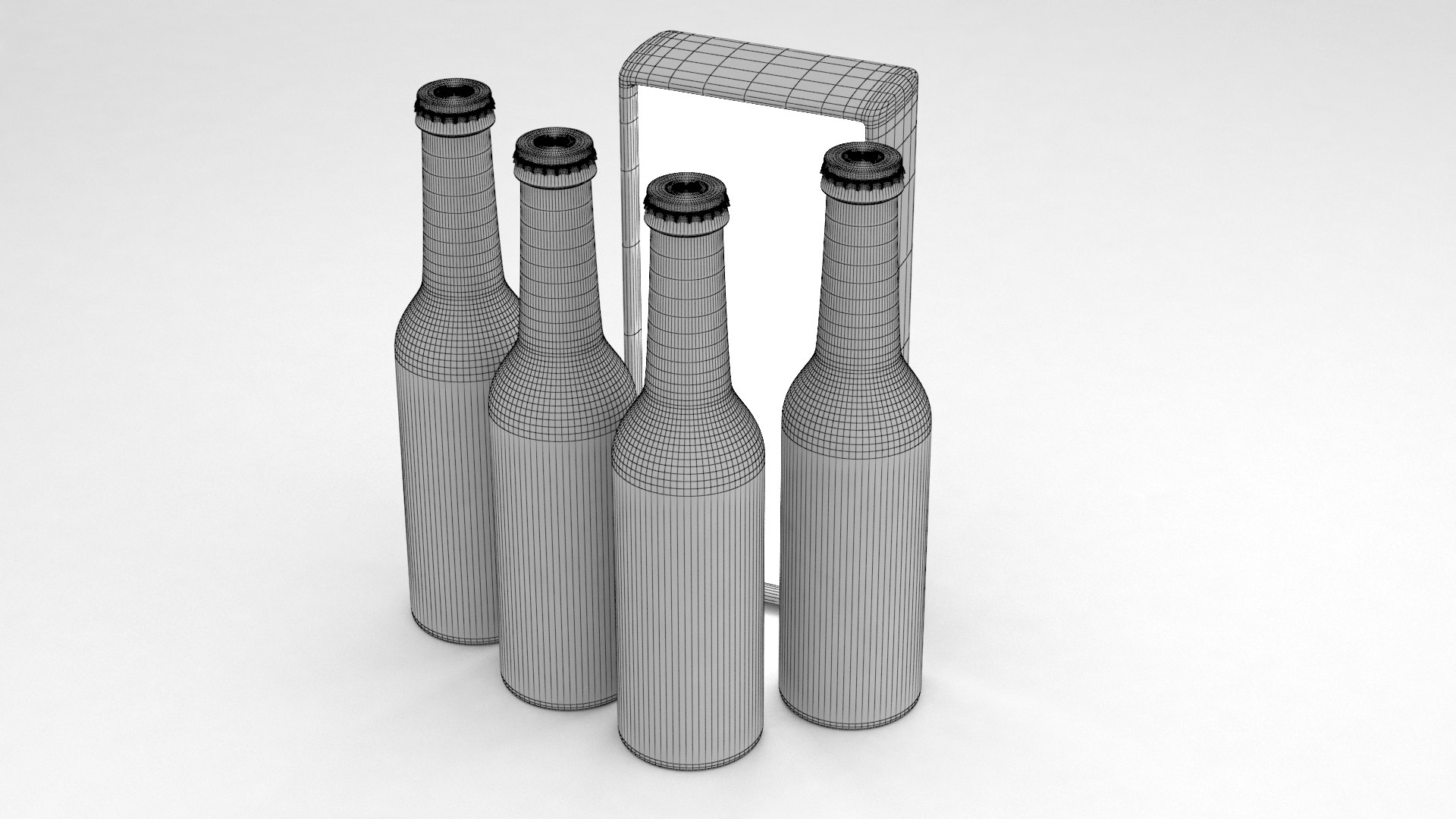 3D Alcohol Bottle Model - TurboSquid 1364539