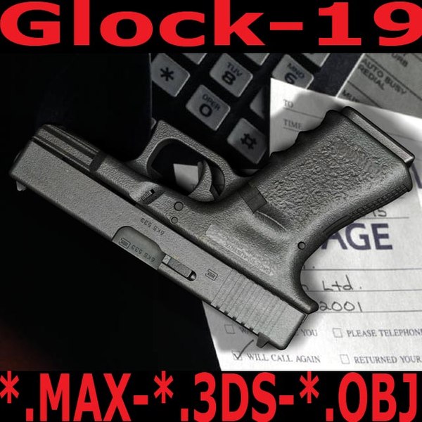 Free 3D Glock-19 Models | TurboSquid