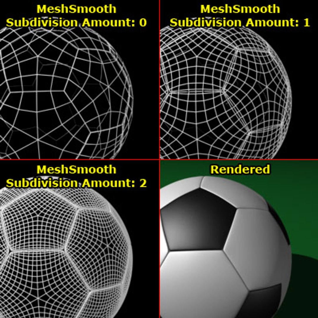 Realistic Soccer Ball Great 3d Model