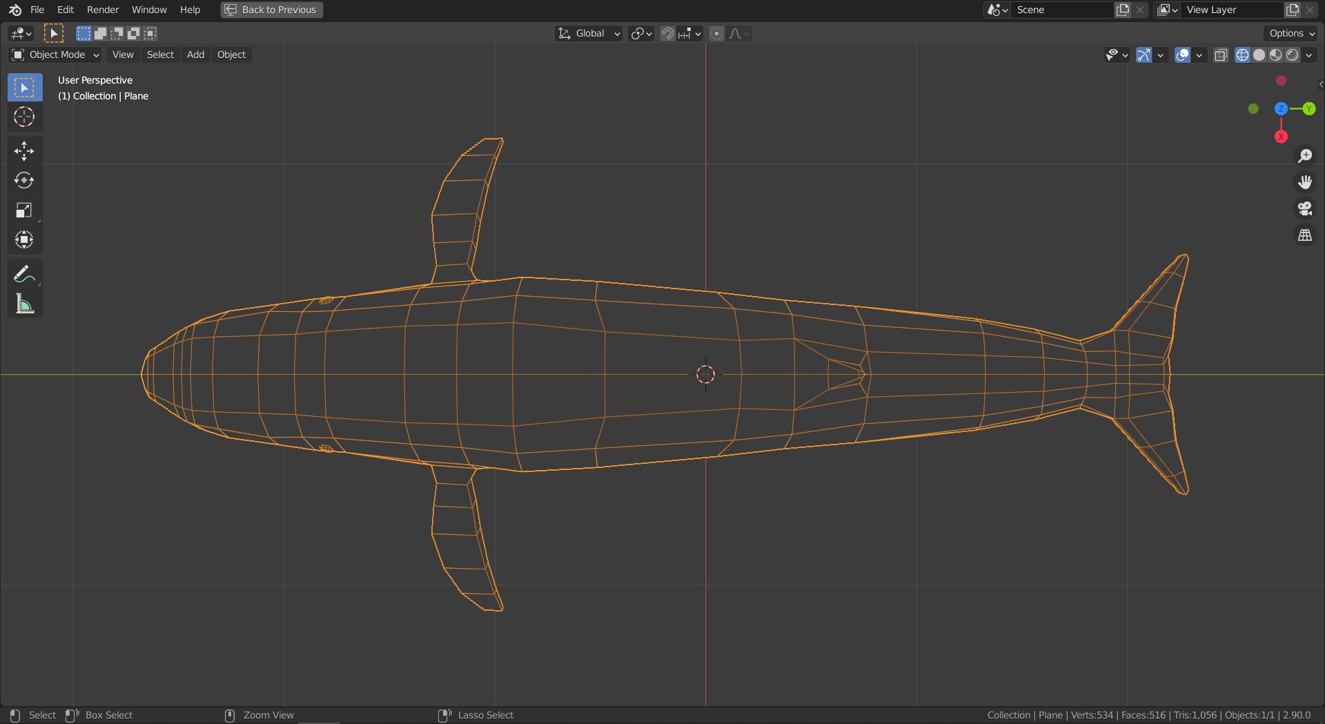 3D Blue Whale Model - TurboSquid 1660412