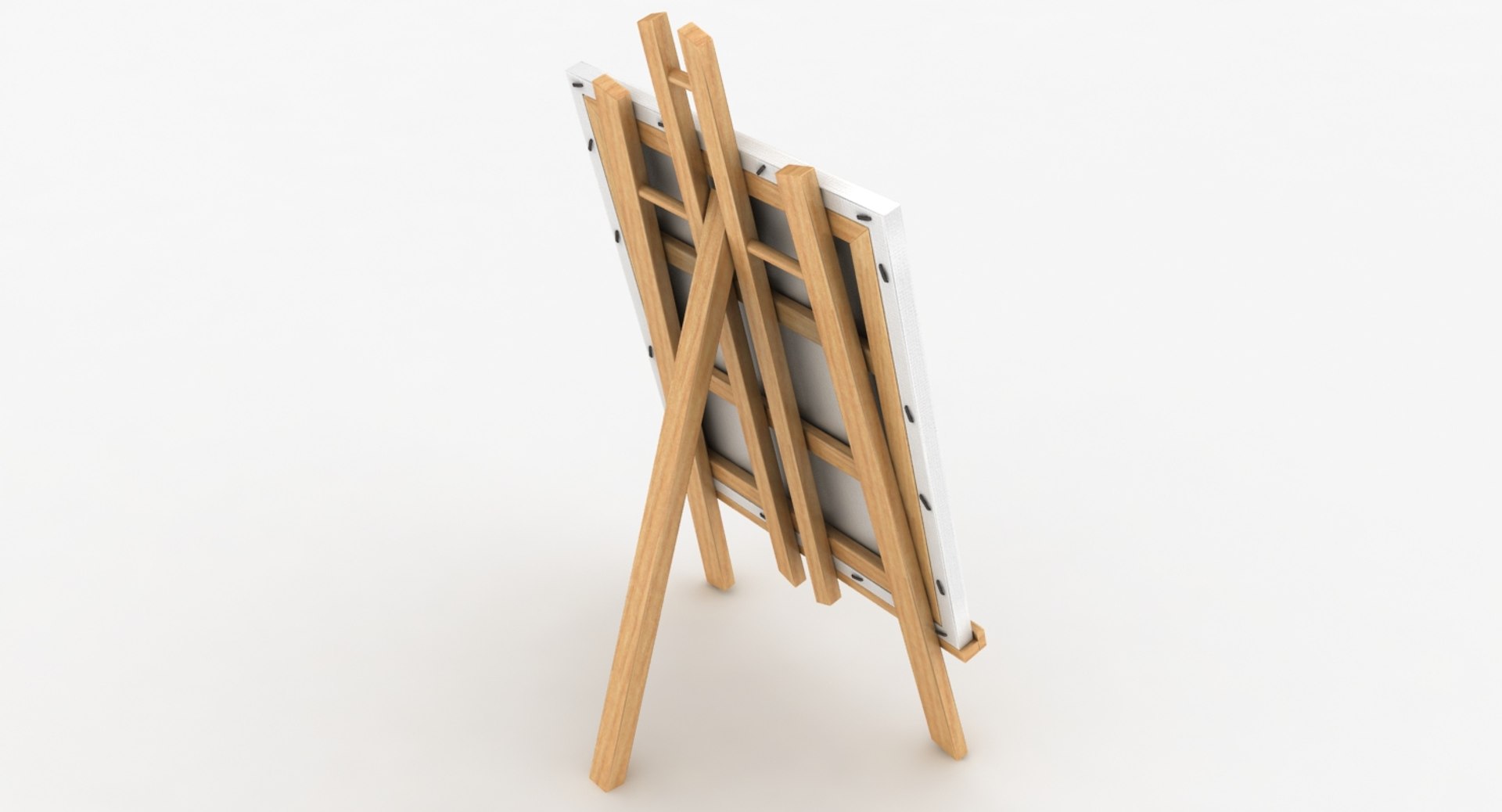 Artist Easel 3D Model - TurboSquid 1256211