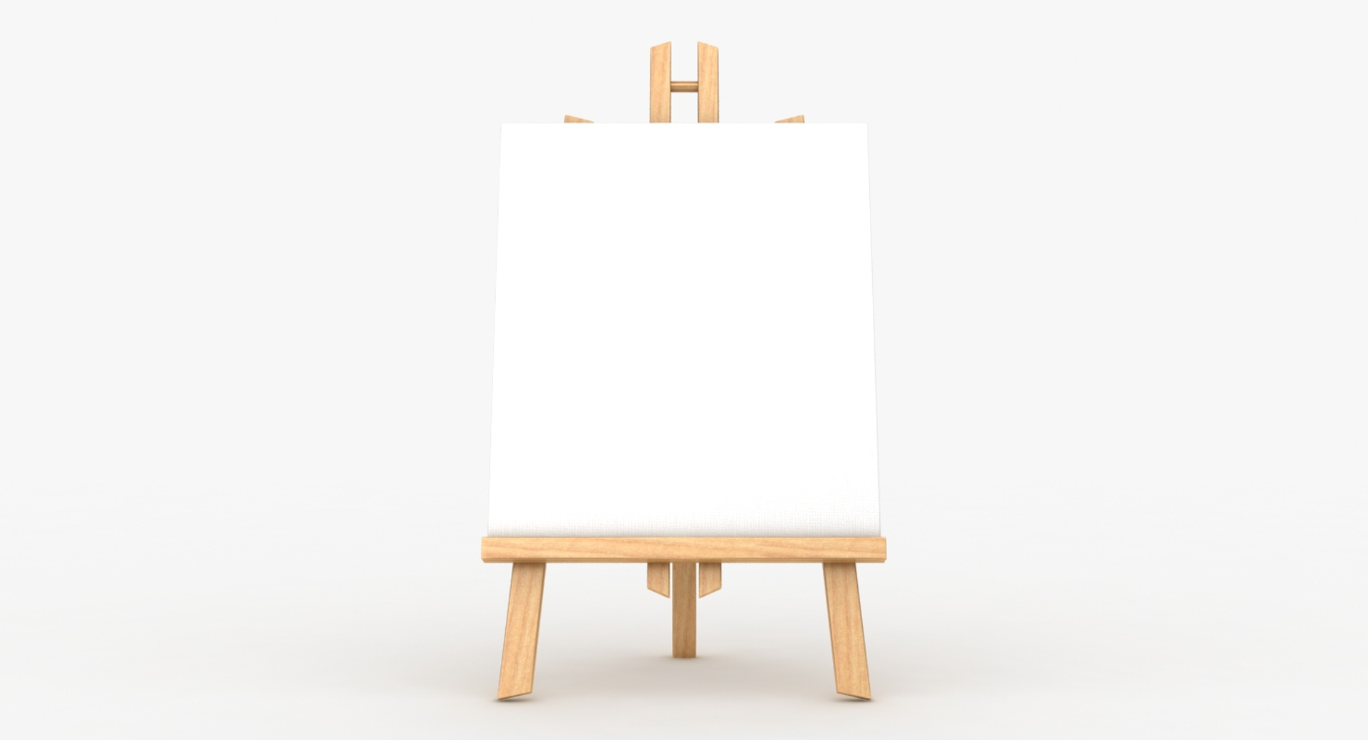 Artist Easel 3D Model - TurboSquid 1256211