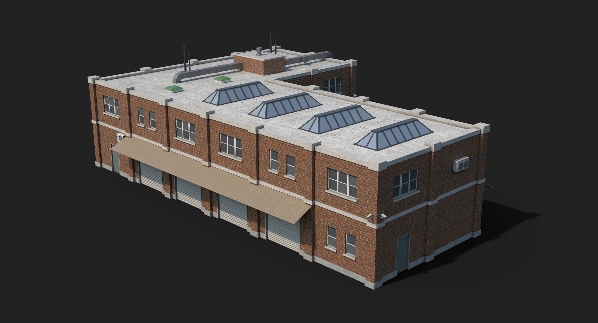 Industrial Building 11 Model - TurboSquid 2143916