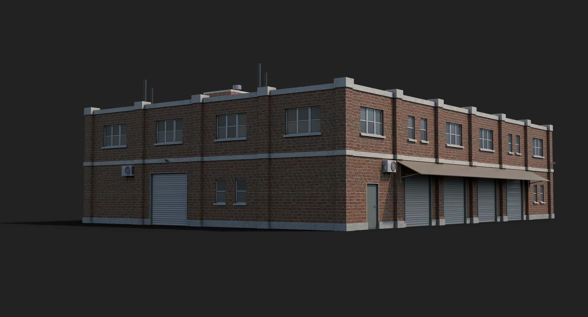 Industrial Building 11 Model - TurboSquid 2143916