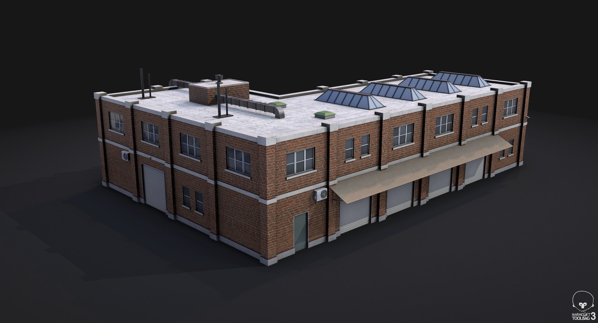 Industrial Building 11 Model - TurboSquid 2143916
