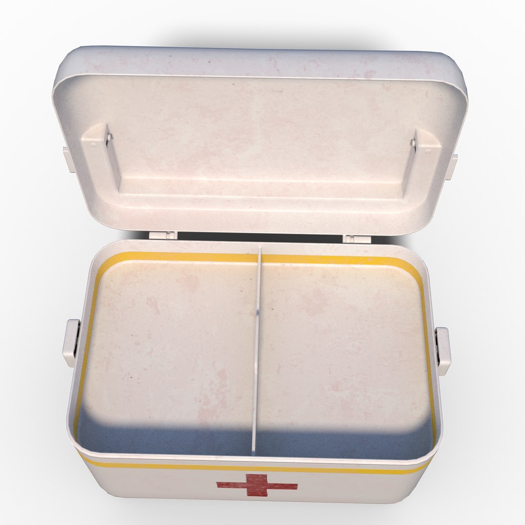 First Aid Box Model - TurboSquid 2061072