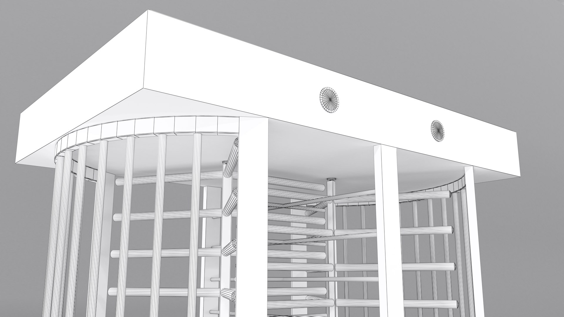 Turnstile 3D Model - TurboSquid 2000784
