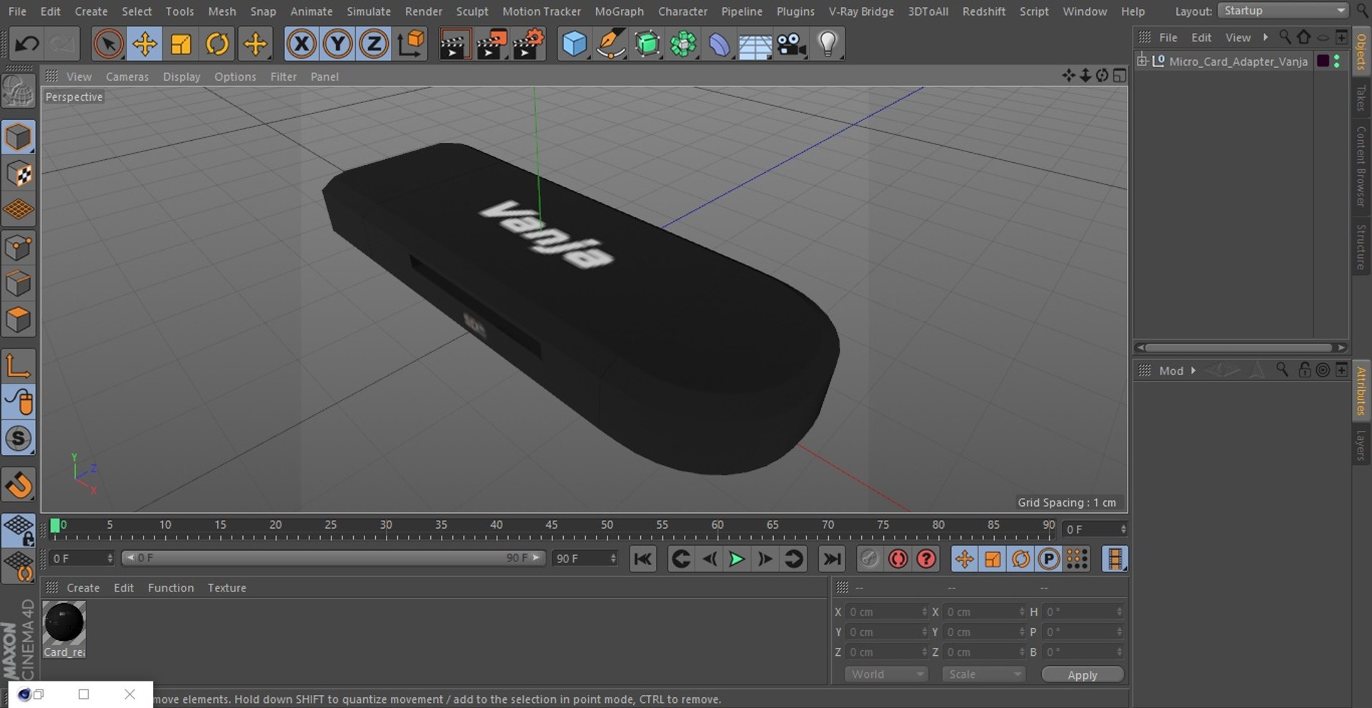 3D Micro Card Adapter Vanja model - TurboSquid 2018144
