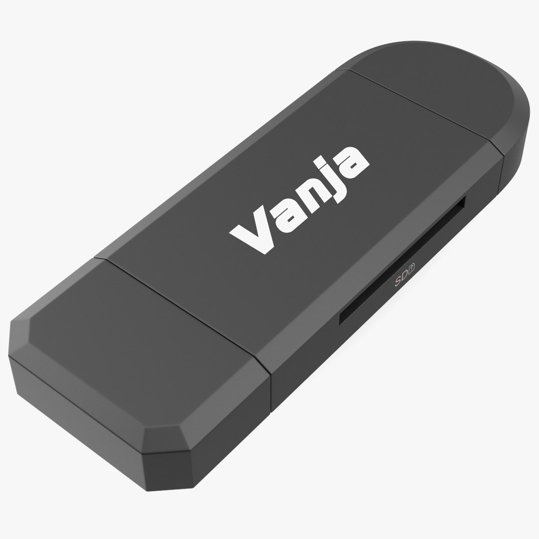 3D Micro Card Adapter Vanja model - TurboSquid 2018144