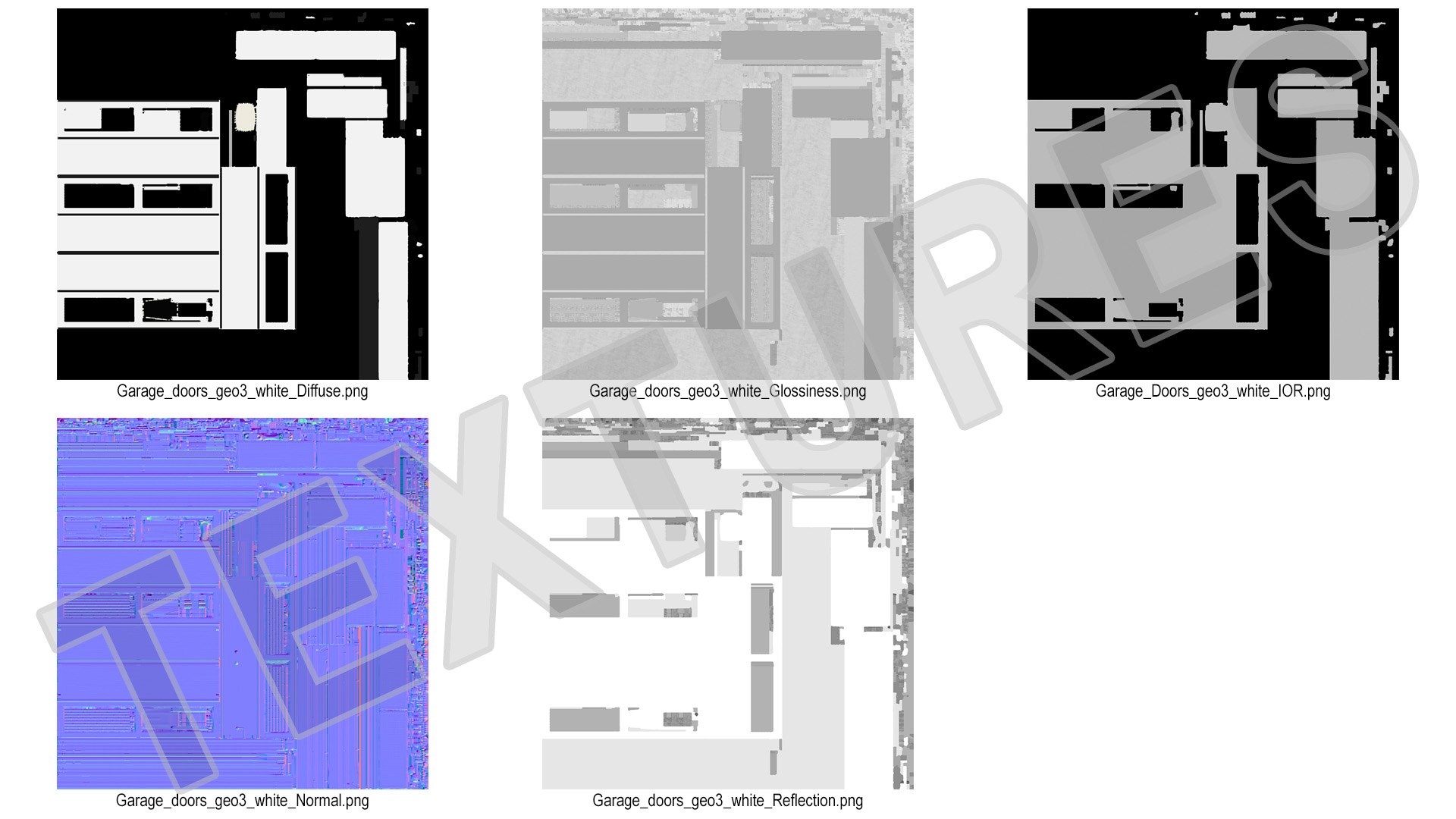 3D Automatic Garage Door System Rigged For Maya - TurboSquid 2390714