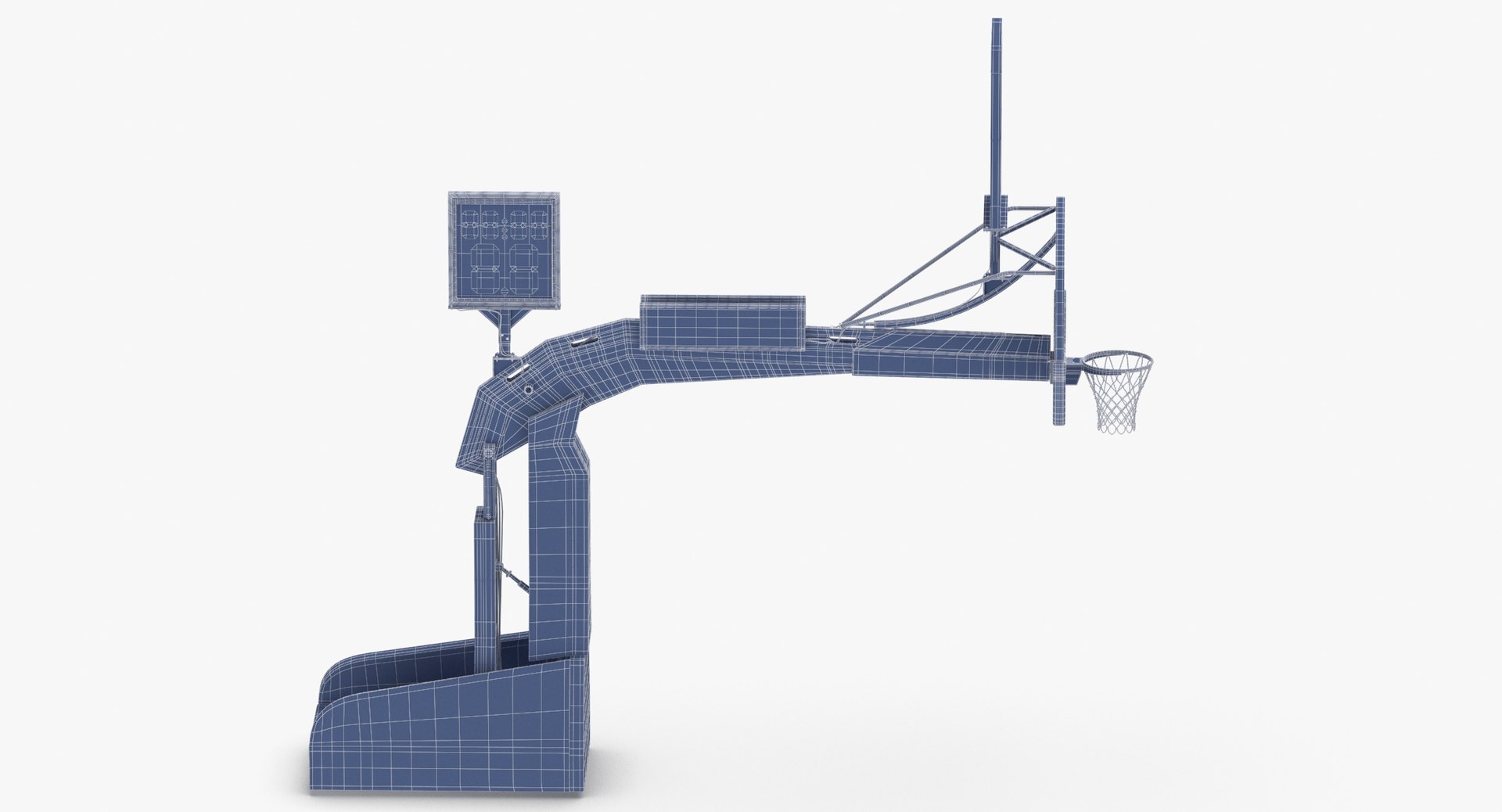 3D basketball basket model - TurboSquid 1497806