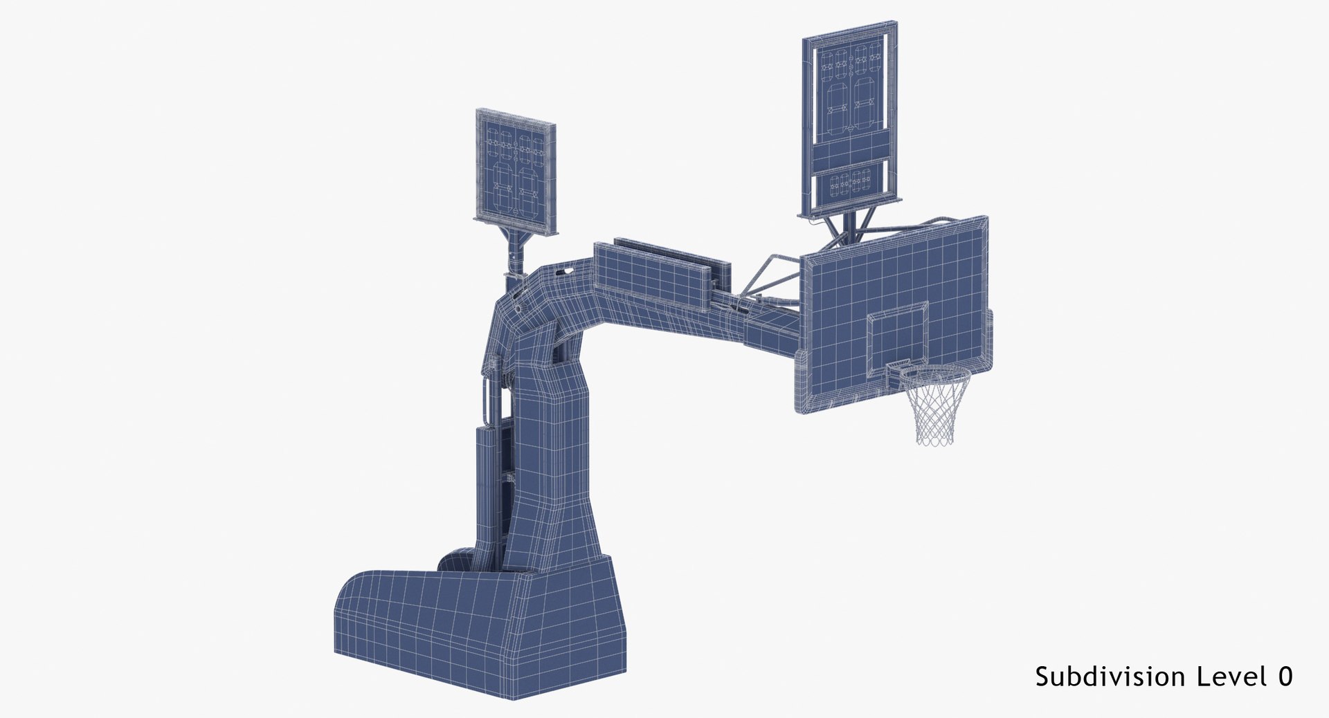 3D basketball basket model - TurboSquid 1497806