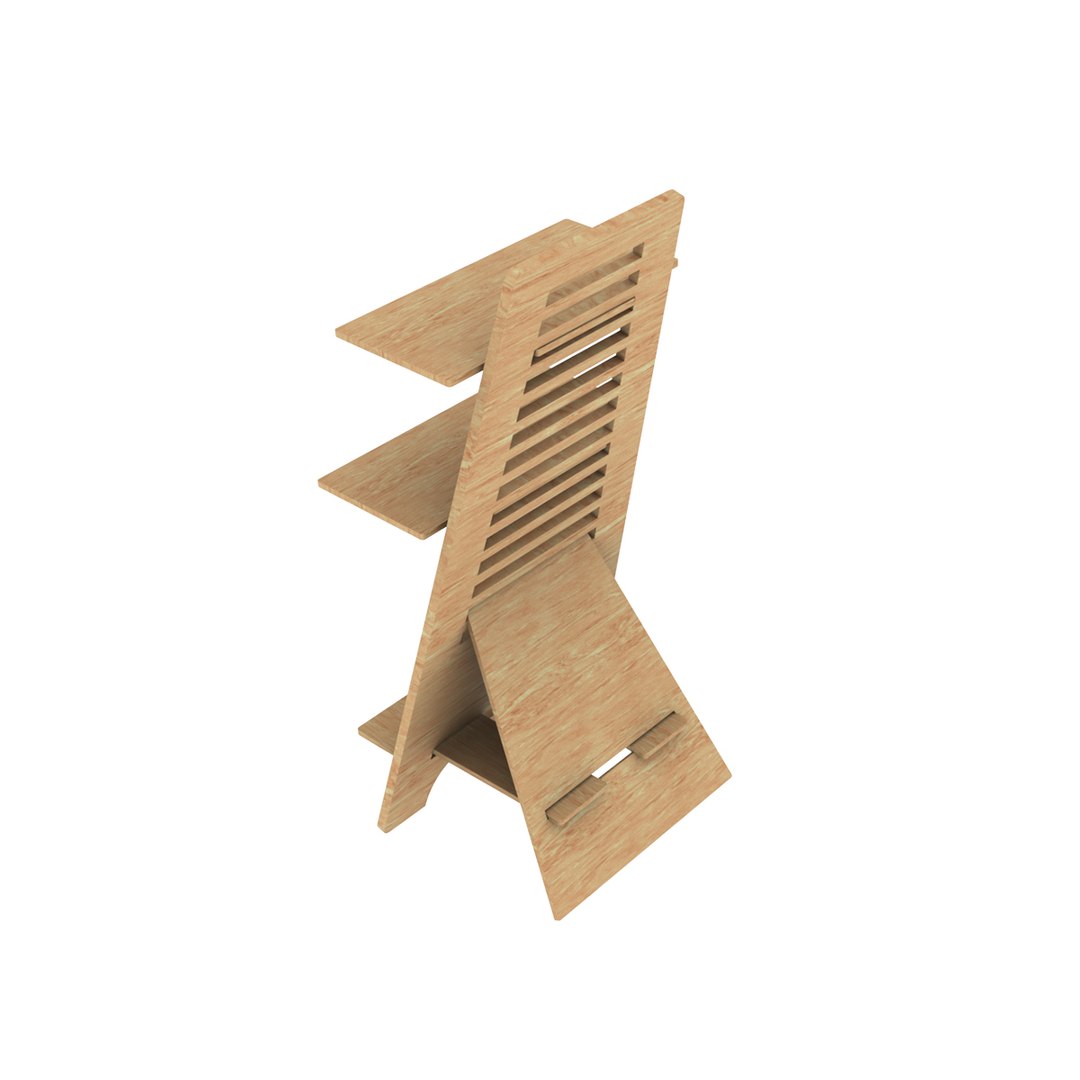 Deskstand Stand 3D Model - TurboSquid 1336811