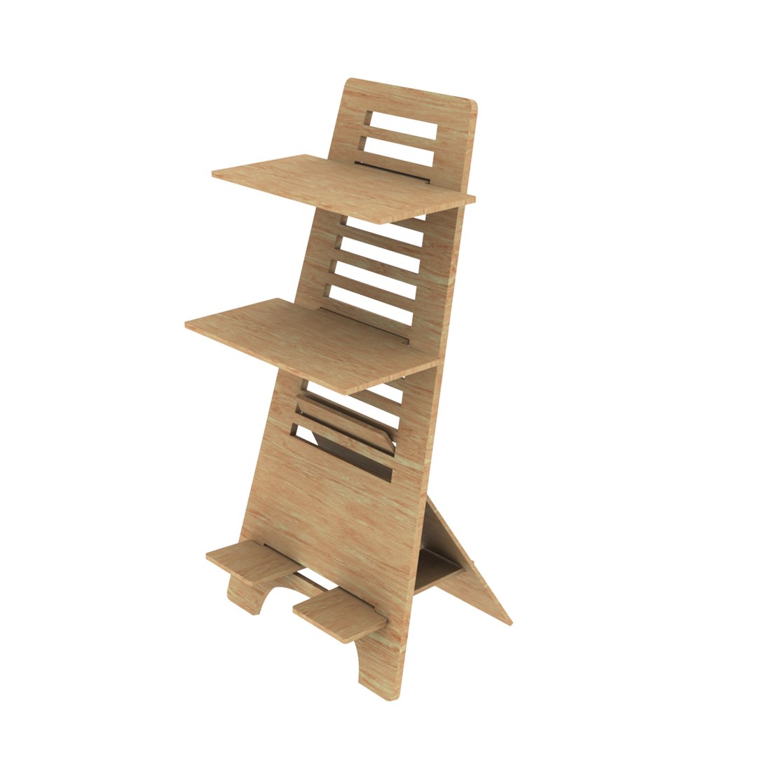 Deskstand Stand 3D Model - TurboSquid 1336811