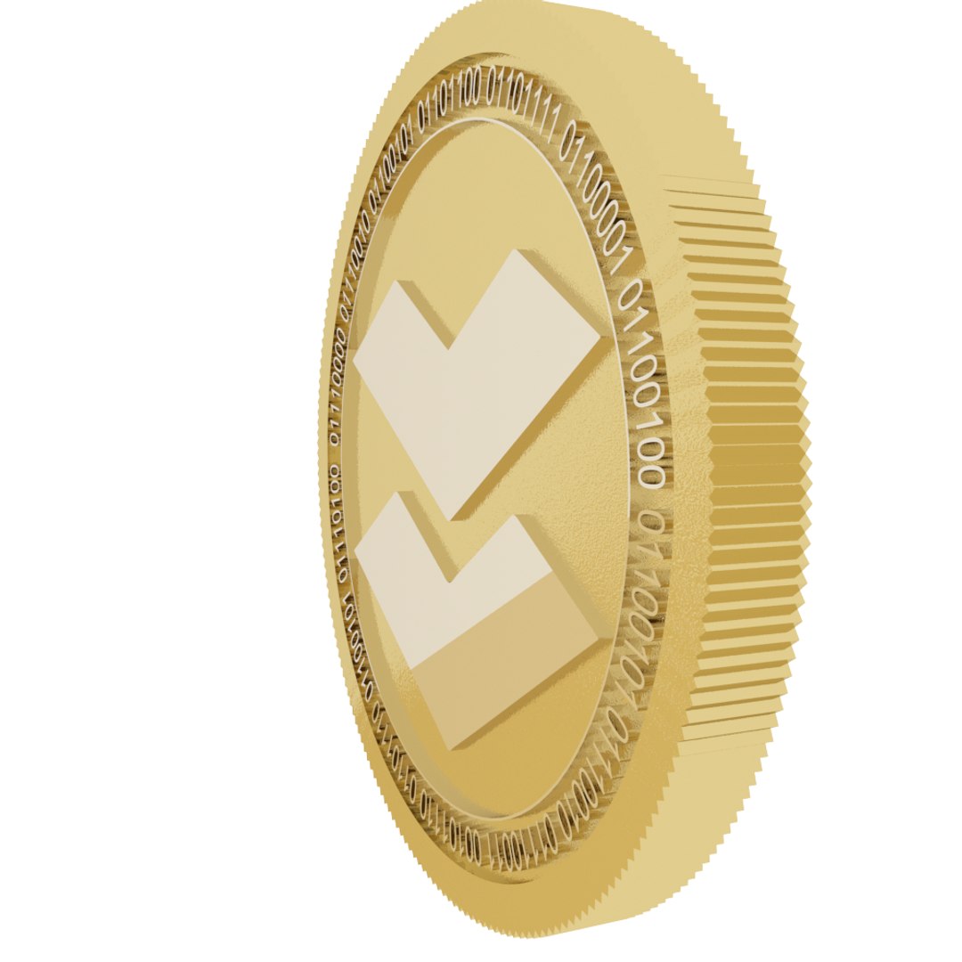 3D Elastos Gold Coin - TurboSquid 1457780