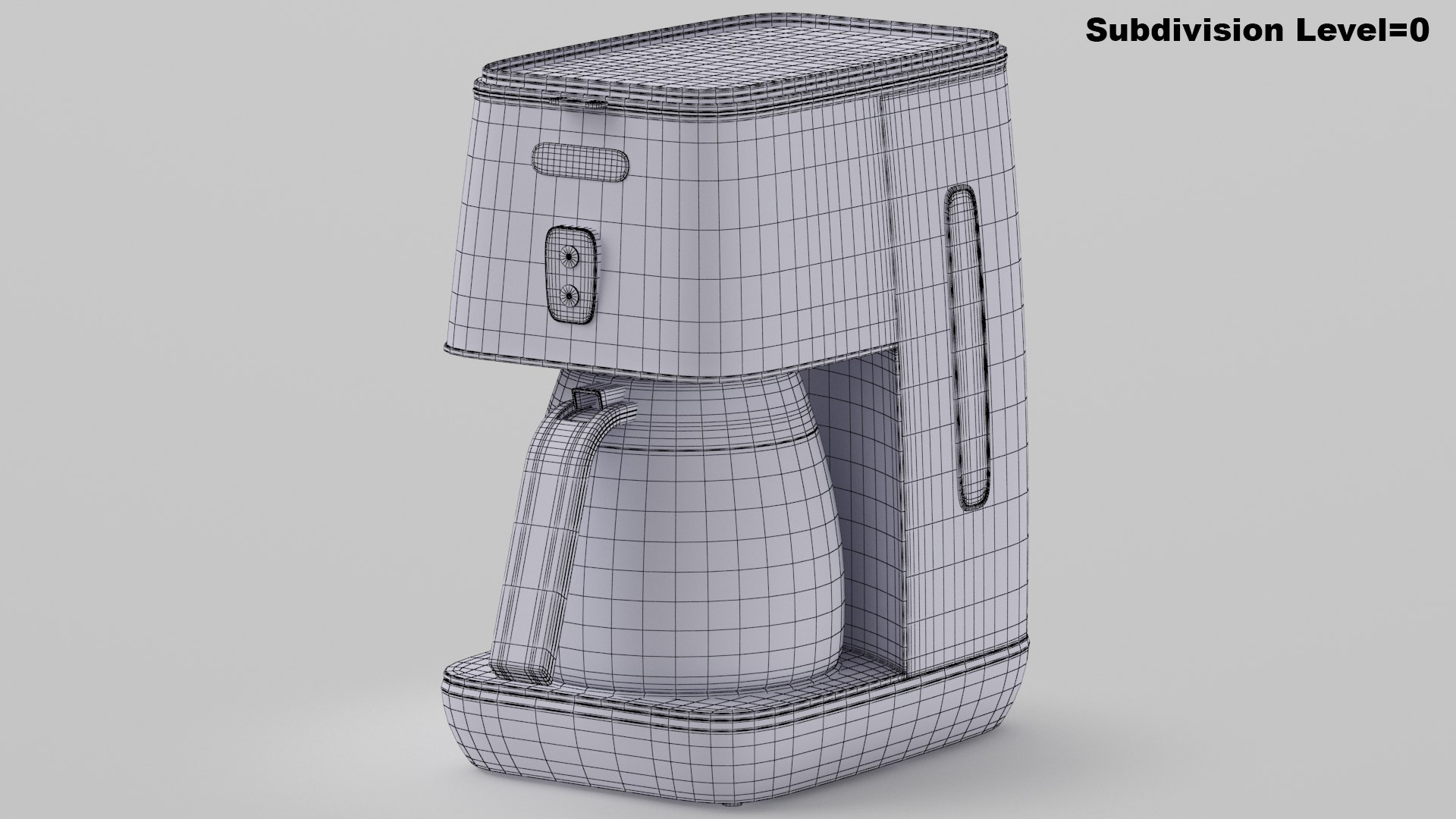 Delonghi Coffee Filter Machine 3D - TurboSquid 1839721