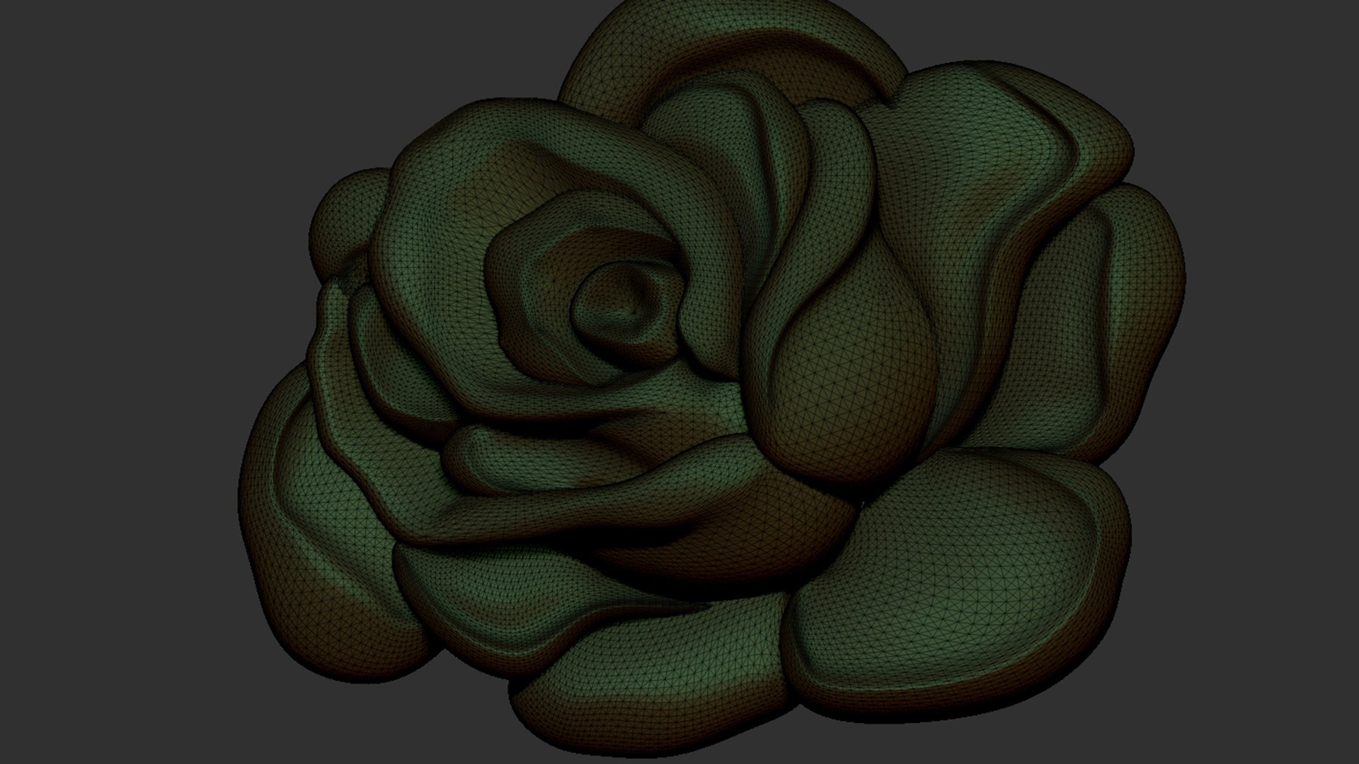 Roses Relief Set 3D 3D Model - TurboSquid 2297687