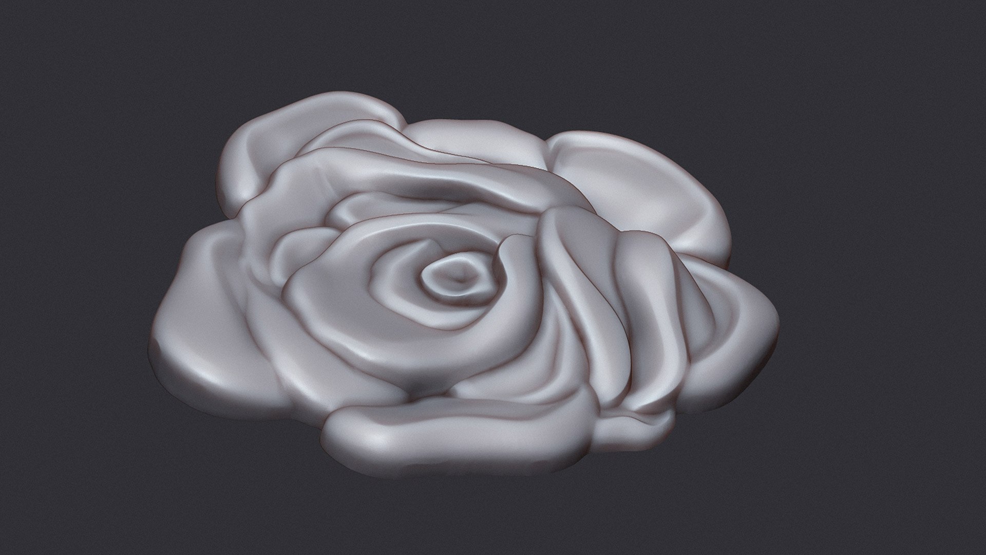 Roses Relief Set 3D 3D Model - TurboSquid 2297687