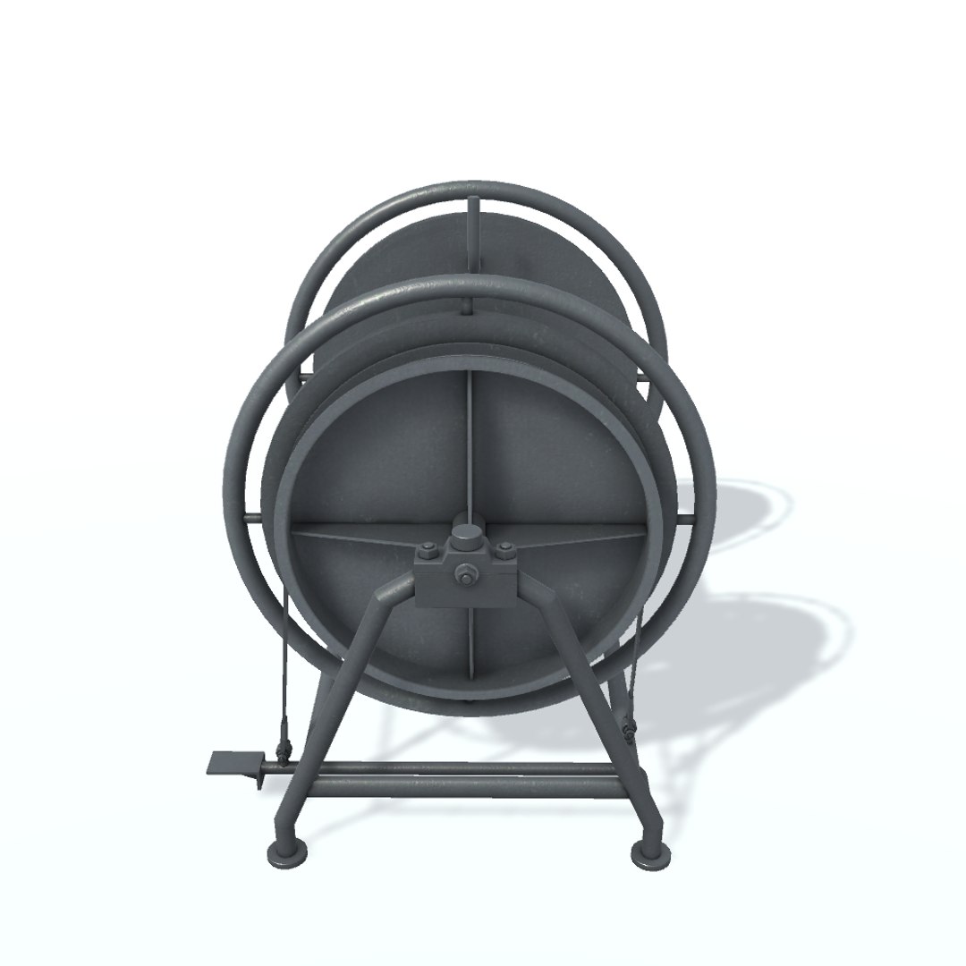 3D model hawser reel - TurboSquid 1210889