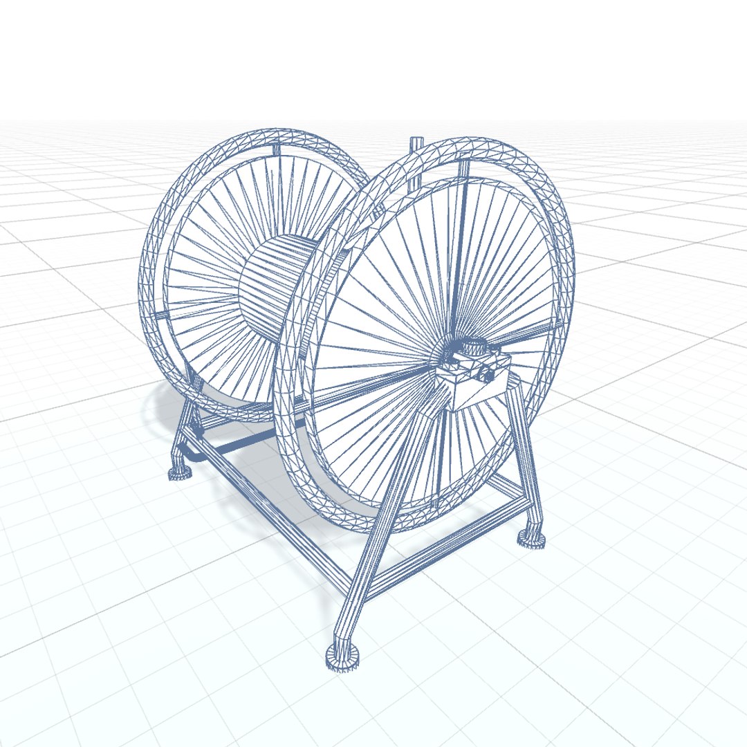3D model hawser reel - TurboSquid 1210889
