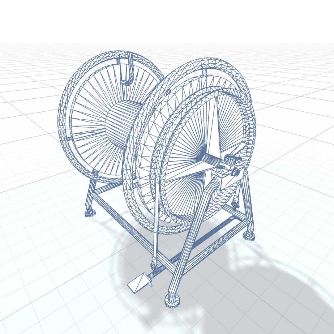 3D model hawser reel - TurboSquid 1210889