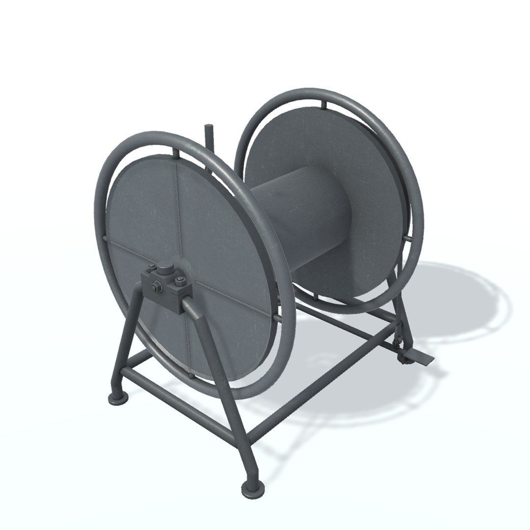 3D model hawser reel - TurboSquid 1210889