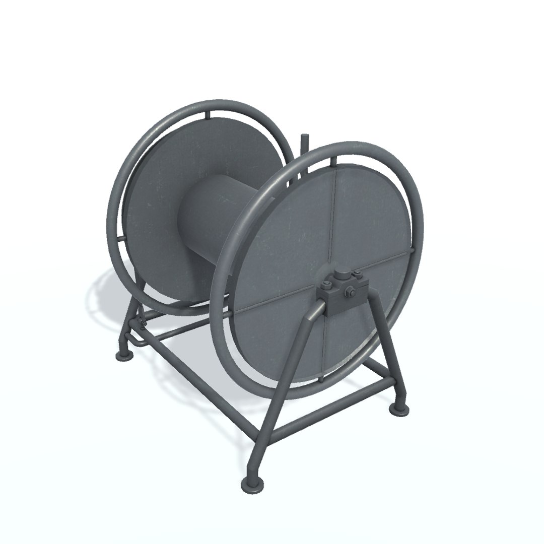 3D model hawser reel - TurboSquid 1210889