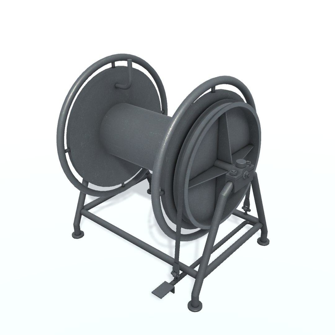 3D model hawser reel - TurboSquid 1210889