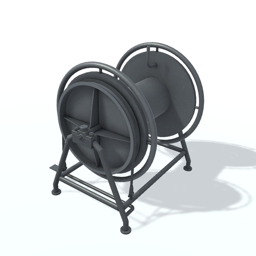 3D model hawser reel - TurboSquid 1210889