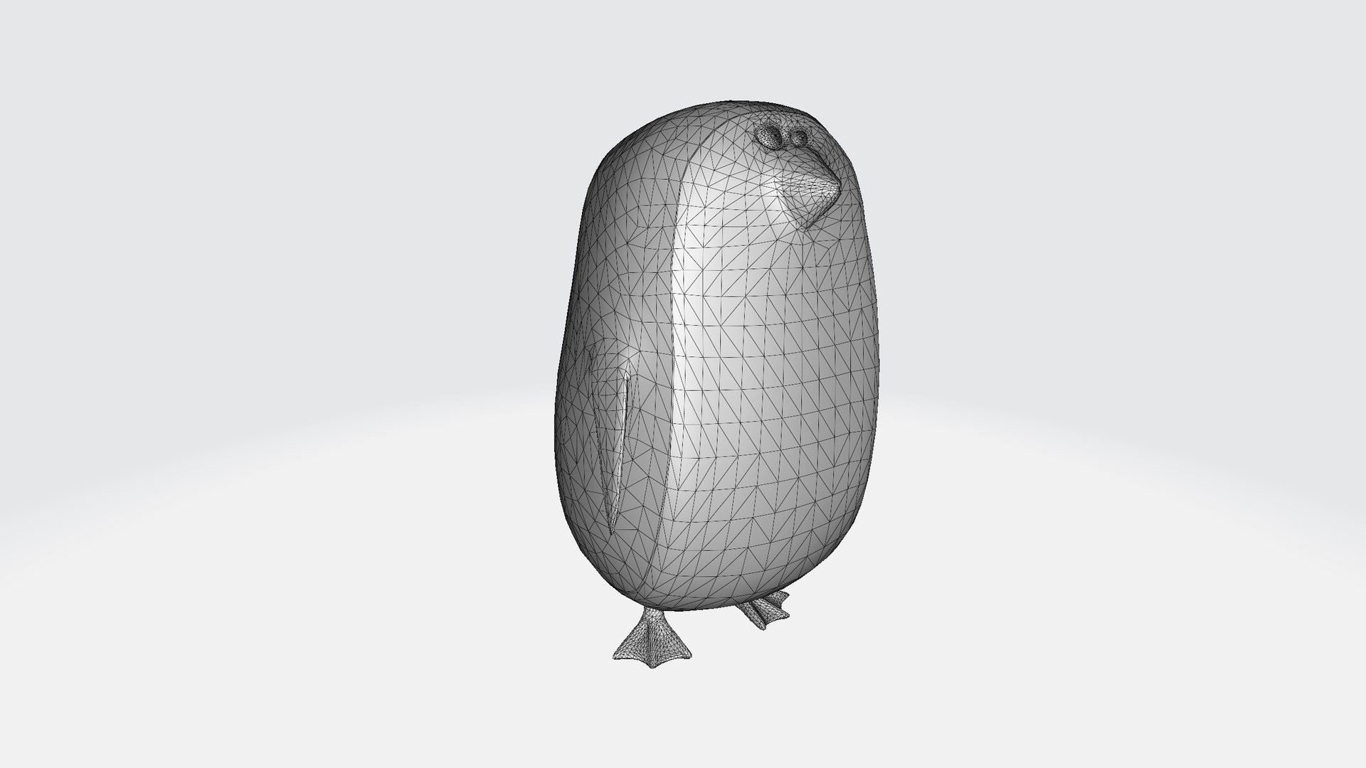 Penguin Shrugging Model - TurboSquid 2400602