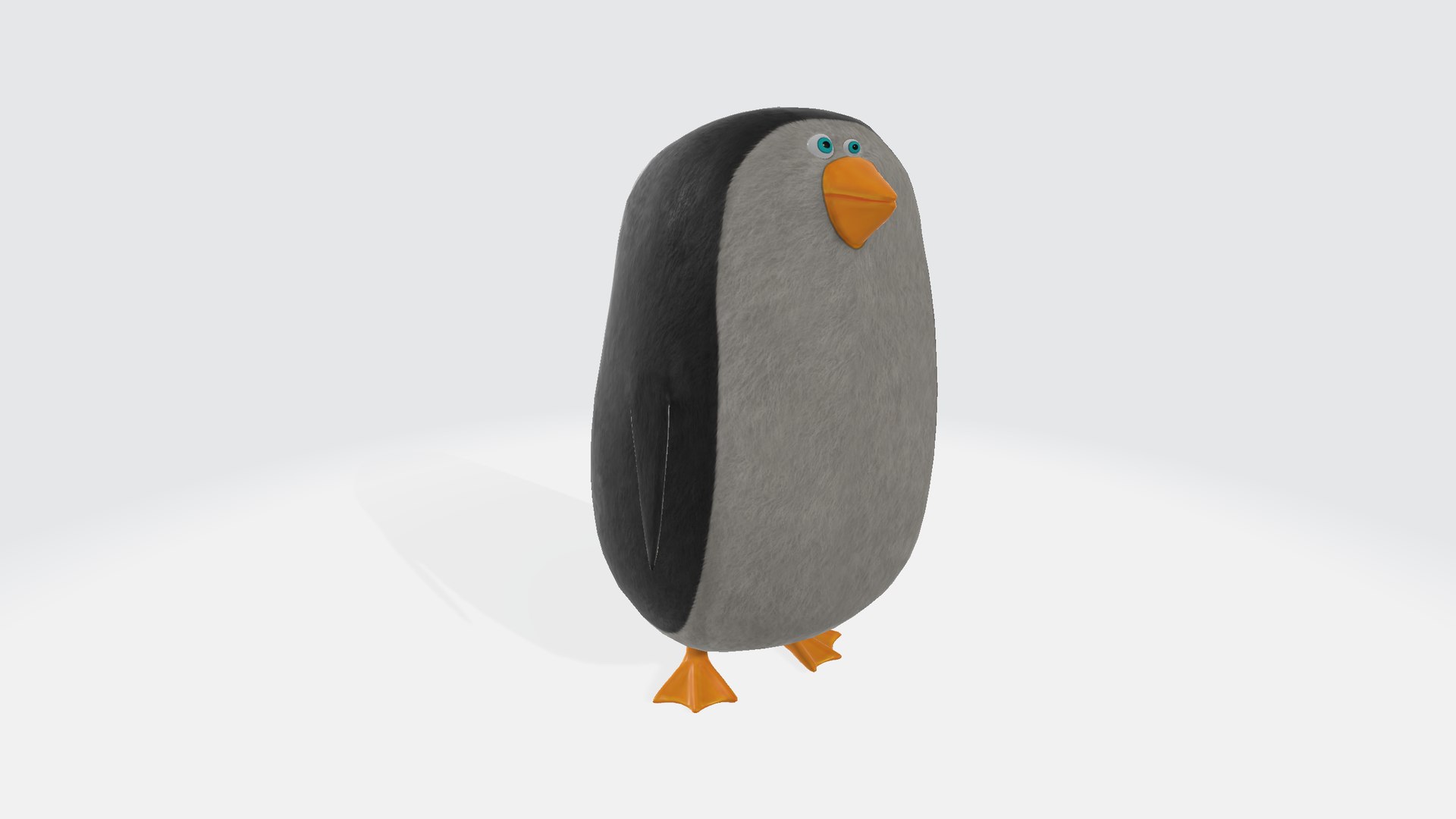 Penguin Shrugging Model - TurboSquid 2400602