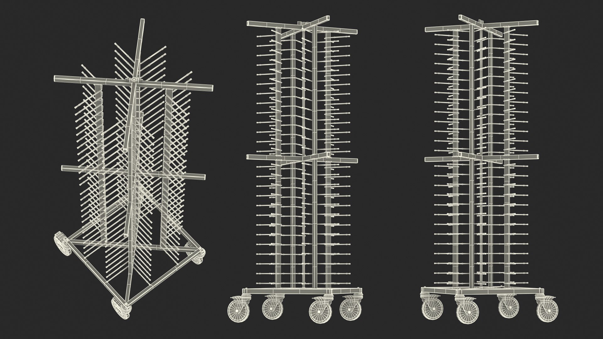 3D stainless steel professional plate model - TurboSquid 1581980