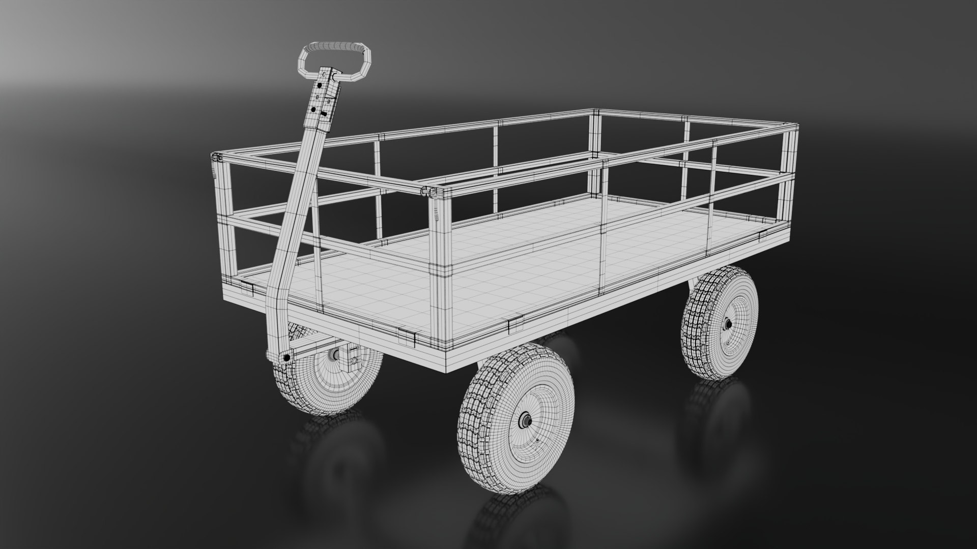 3D Warehouse Trolley Model - TurboSquid 2340803