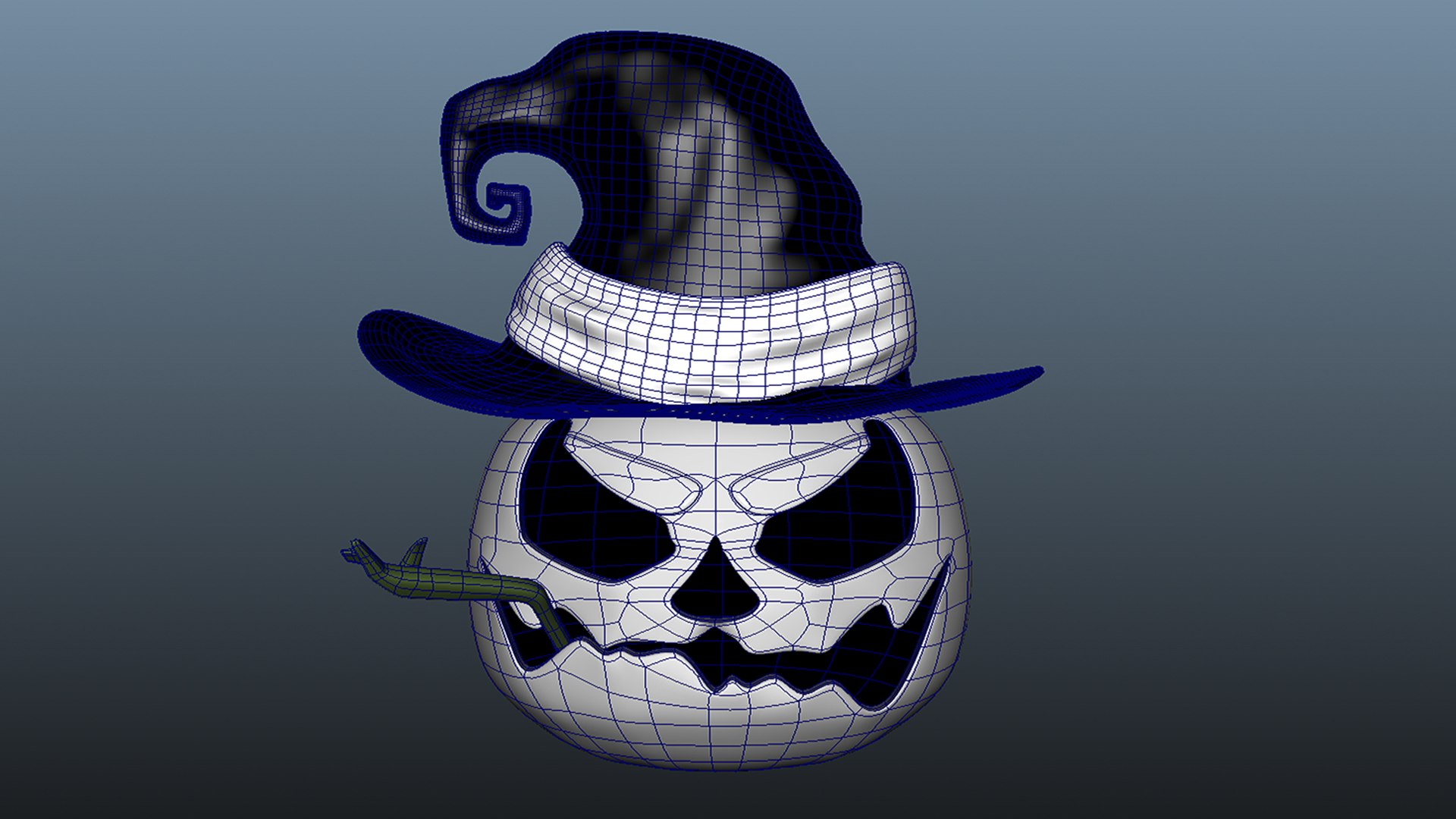 3D Halloween Pumpkin - TurboSquid 1789910