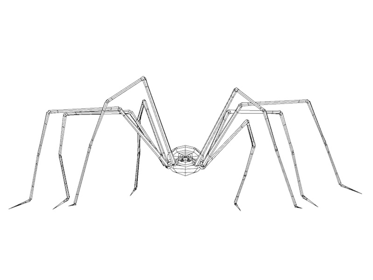 daddy long legs 3d model