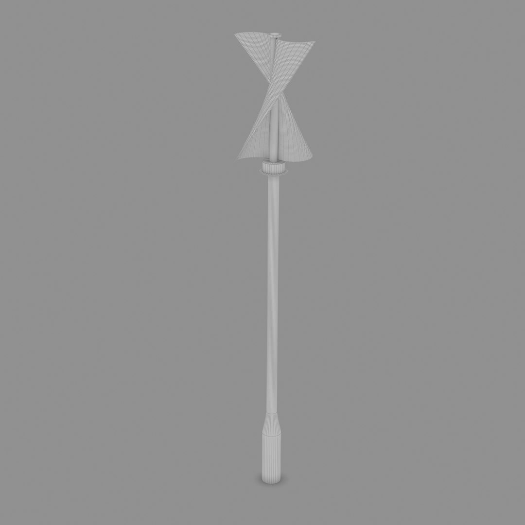 Vertical Axis Wind Turbine 3D Model - TurboSquid 1407770