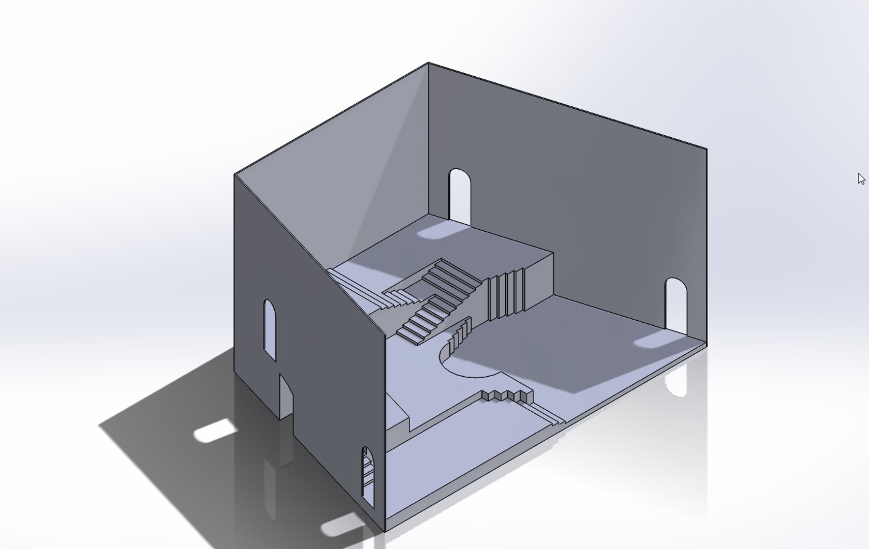 Stage Design 3d Model