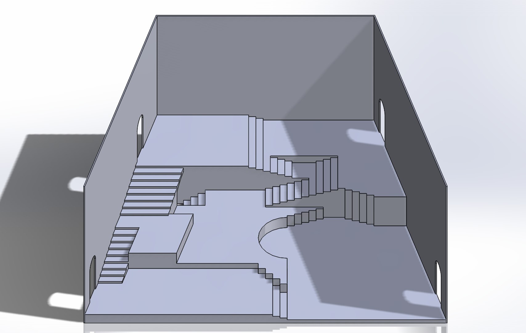 Stage Design 3d Model