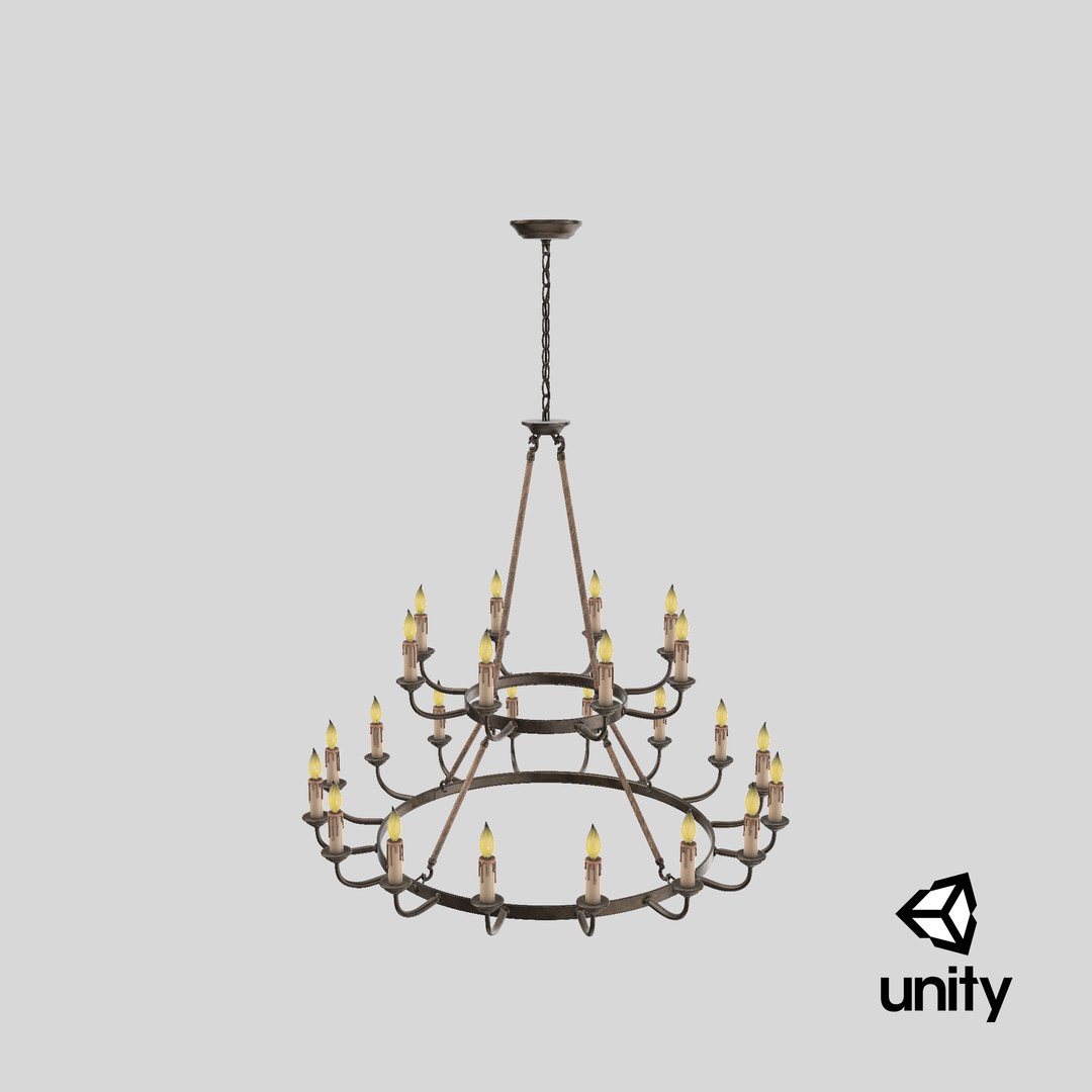 3D Classical Ceiling Light - TurboSquid 1271680