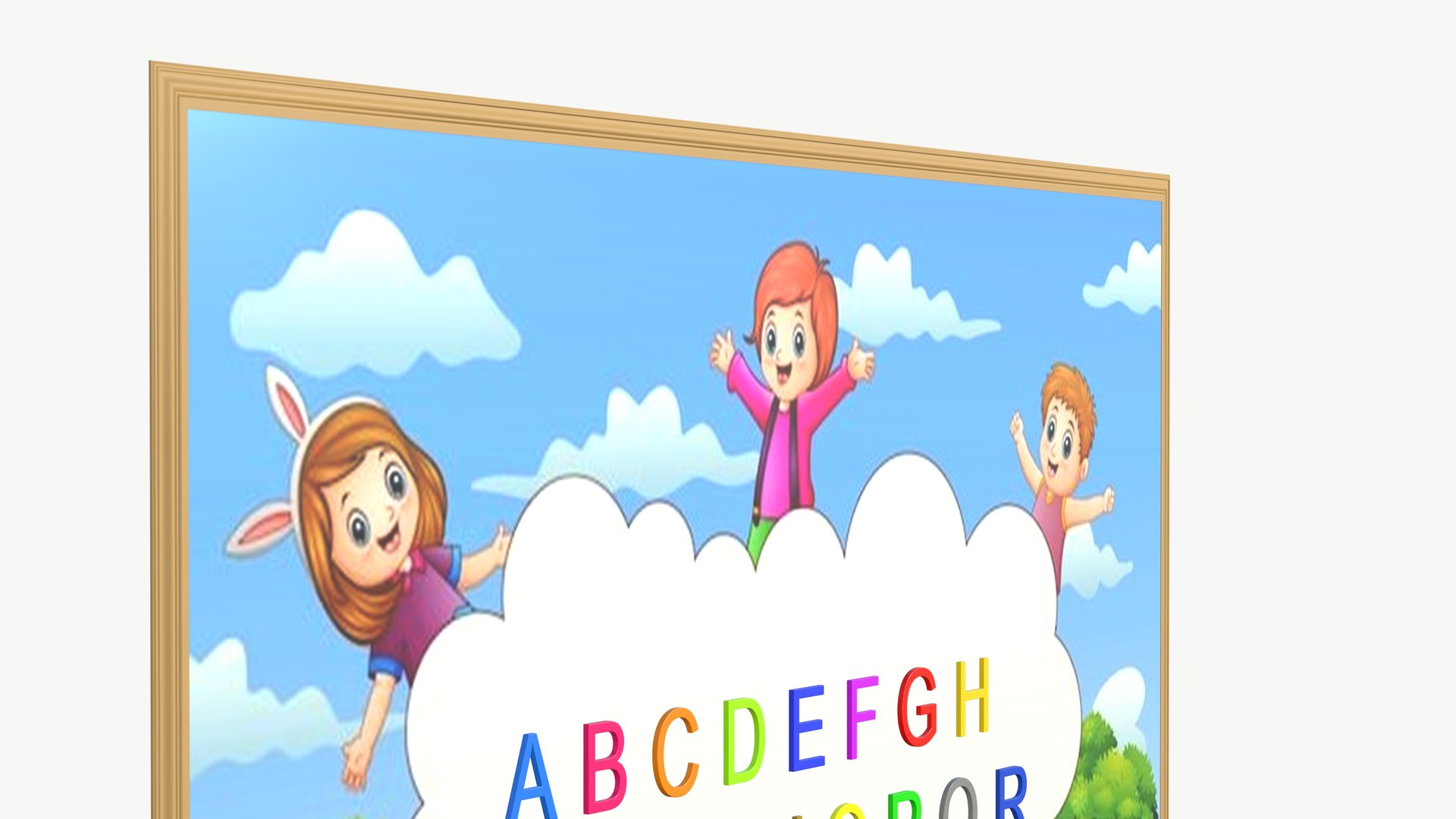 Alphabet Teach Model - TurboSquid 2006575