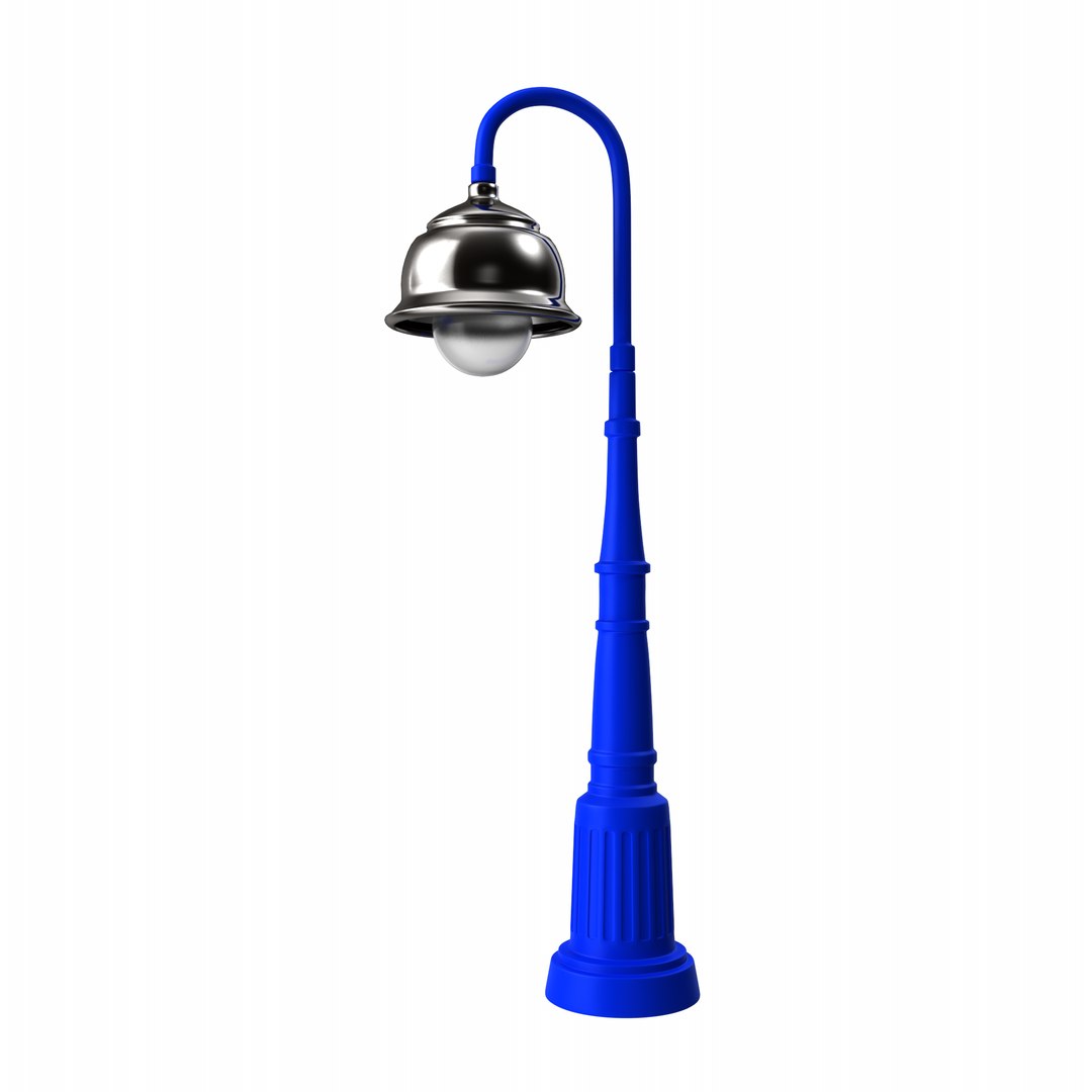 Cartoon Street Lamp 3D Model - TurboSquid 2313820