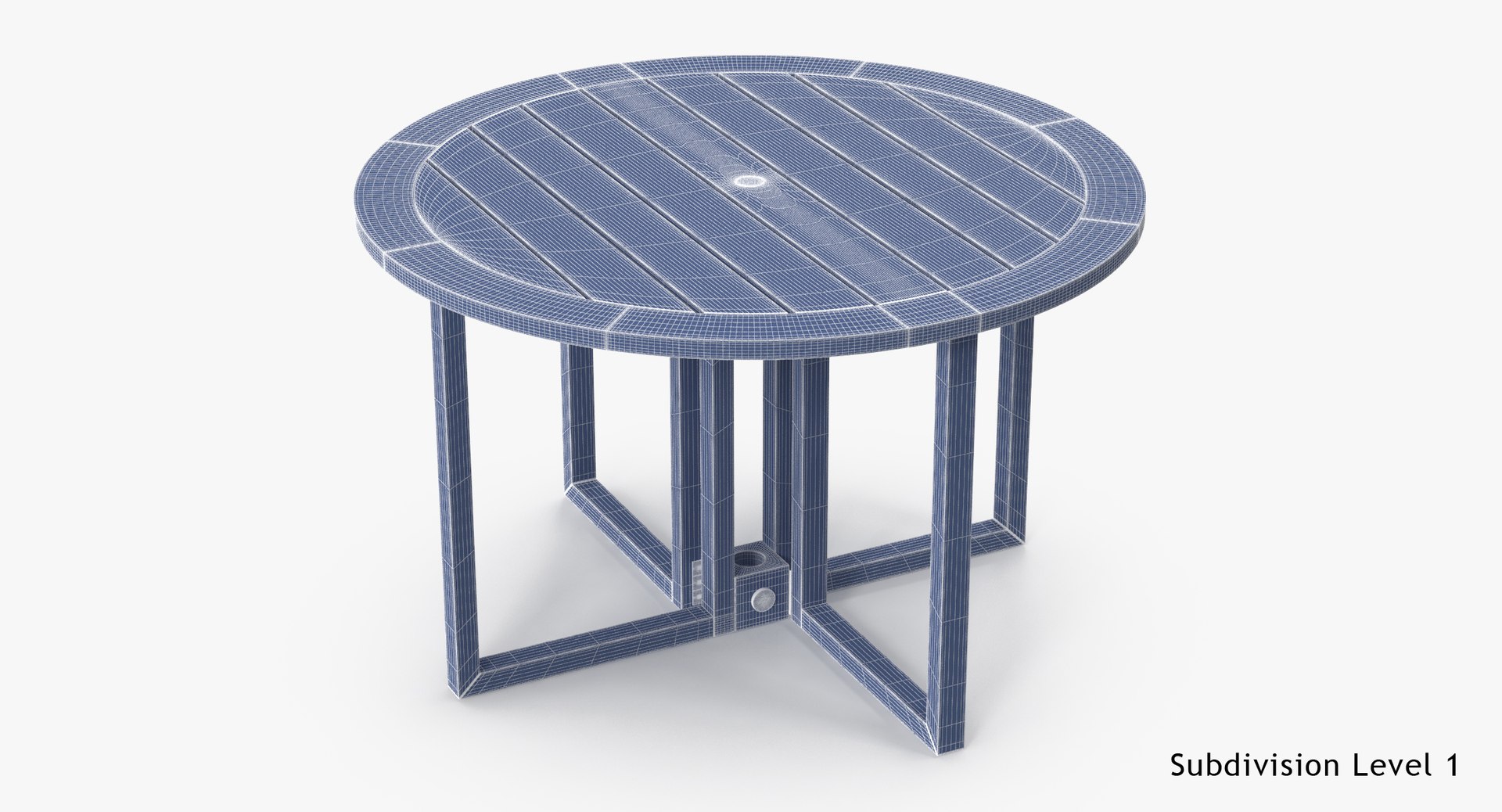 3d model patio dinning tables