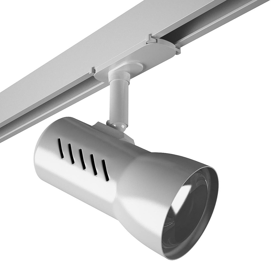 3d track light model